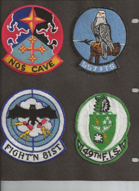 USAF Patch Collection Album #2 - AIR FORCE (USAAF IS WITH ARMY) - U.S ...