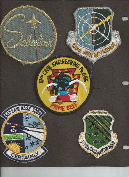 USAF Patch Collection Album #2 - AIR FORCE (USAAF IS WITH ARMY) - U.S ...