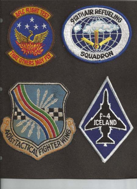 USAF Patch Collection Album #2 - AIR FORCE (USAAF IS WITH ARMY) - U.S ...