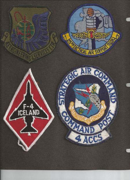 USAF Patch Collection Album #2 - AIR FORCE (USAAF IS WITH ARMY) - U.S ...