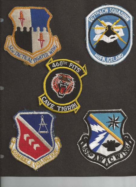 USAF Patch Collection Album #2 - AIR FORCE (USAAF IS WITH ARMY) - U.S ...