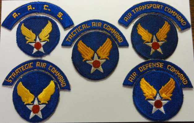 Tabs worn over AAF HQ Patch - ARMY AND USAAF - U.S. Militaria Forum
