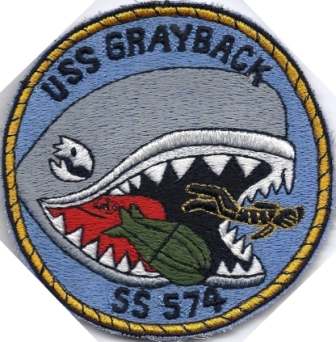 USS Grayback Submarine Patch - NAVY, COAST GUARD AND OTHER SEA SERVICES ...