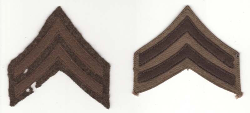Cpl chevrons - ARMY (INCLUDING USAAC/AAF) - U.S. Militaria Forum
