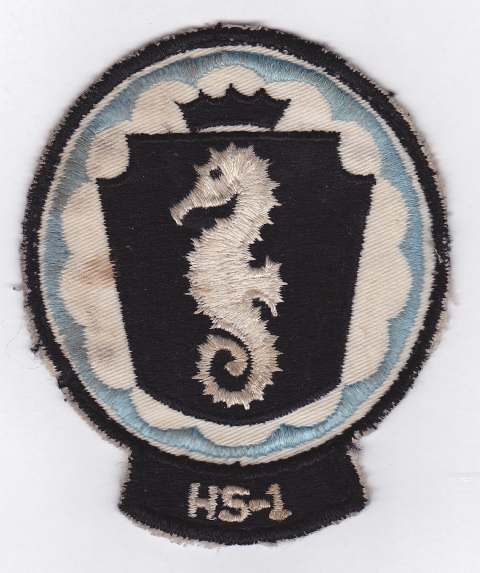 Navy HS-1 - NAVY, COAST GUARD AND OTHER SEA SERVICES PATCHES - U.S ...