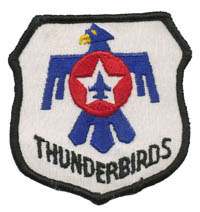 Unique Thunderbirds patch - AIR FORCE (USAAF IS WITH ARMY) - U.S ...
