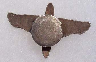 AC AAF Prop Lapel Pin - LAPEL BUTTONS (DISCHARGE & RETIREMENT FOR ...