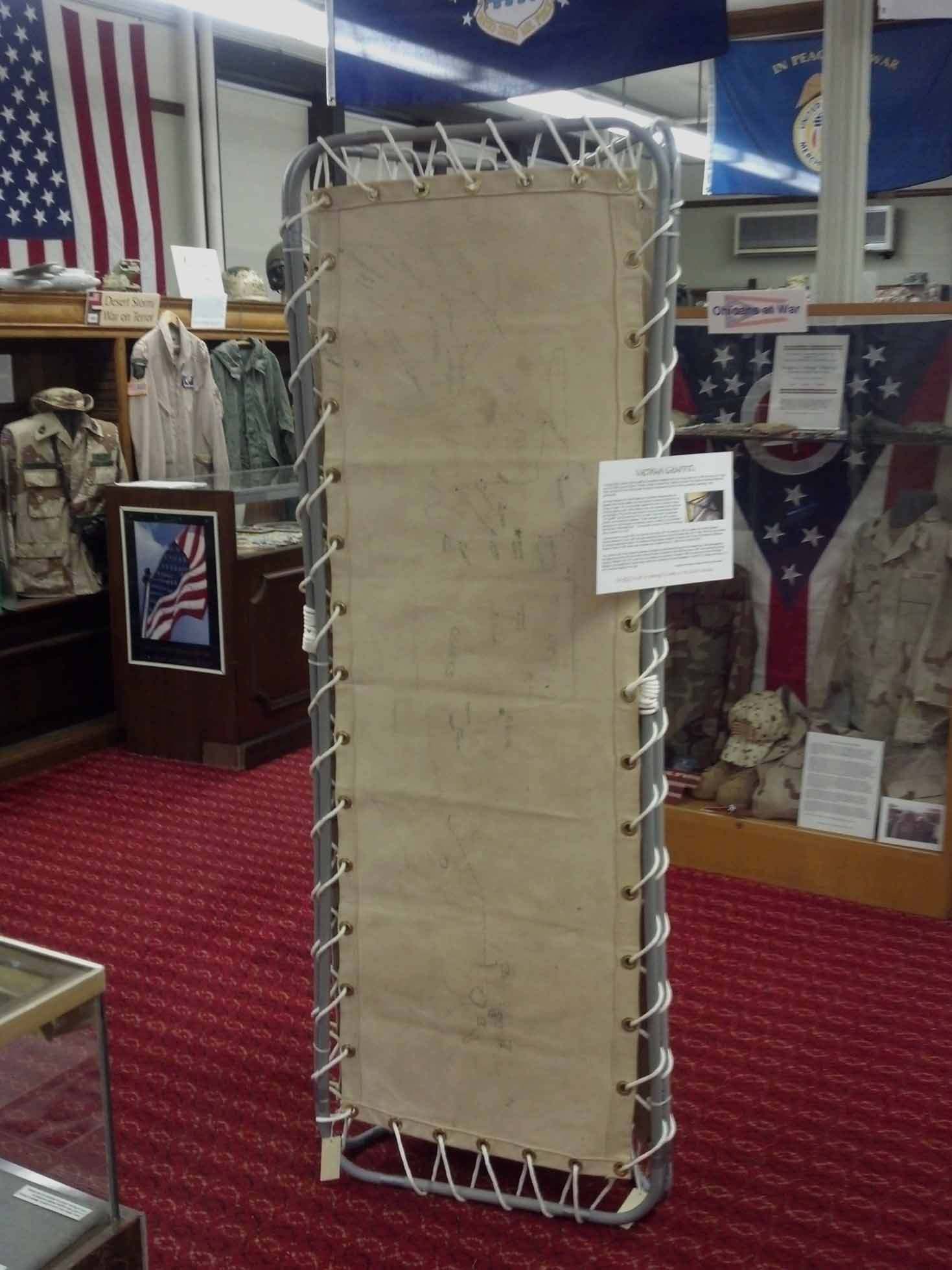 Vietnam Troop Ship Bunk Canvas - NAVAL SEA SERVICE GEAR - SHIPBOARD ...