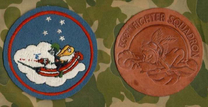 820th Medical Air Evac & 358th Fighter Group patches - ARMY AND USAAF ...
