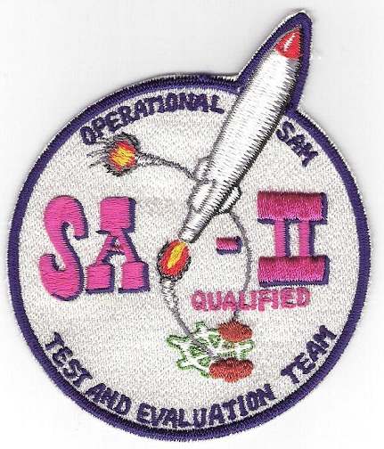 USAF SA-II SAM Patch - AIR FORCE (USAAF IS WITH ARMY) - U.S. Militaria ...