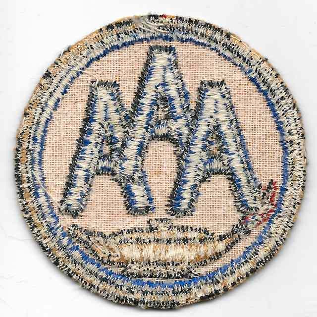 Original AAA School Patch - ARMY AND USAAF - U.S. Militaria Forum