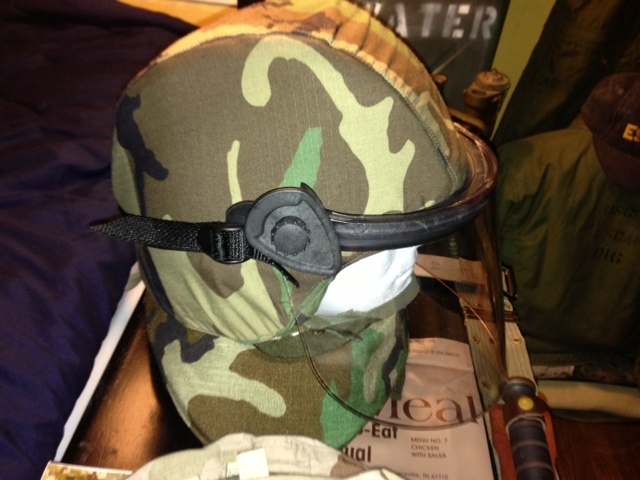 Up Armored Countermine PASGT, A Kevlar Cover for a Kevlar Helmet ...