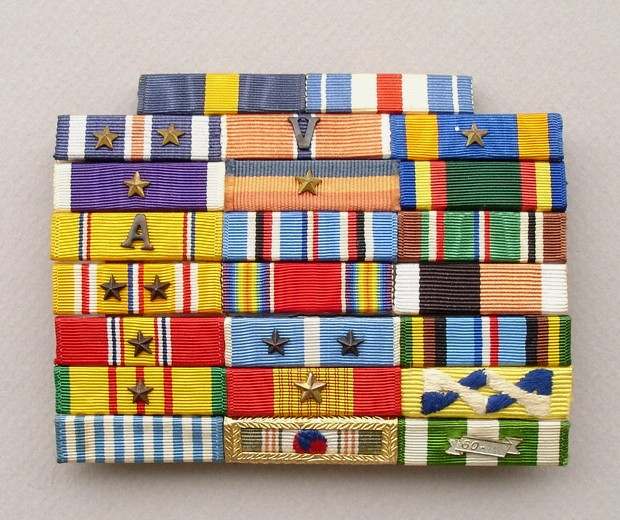 Largest Ribbon Rack You've Ever Seen/Owned? - Page 3 - MEDALS ...