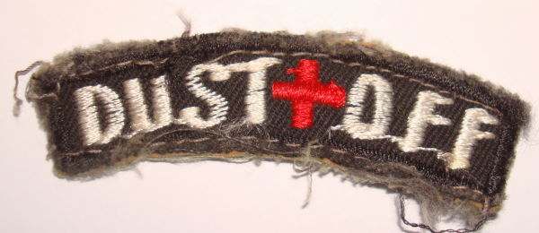 Vietnamese made? Special Forces patch Dust Off tab - ARMY AND USAAF - U ...
