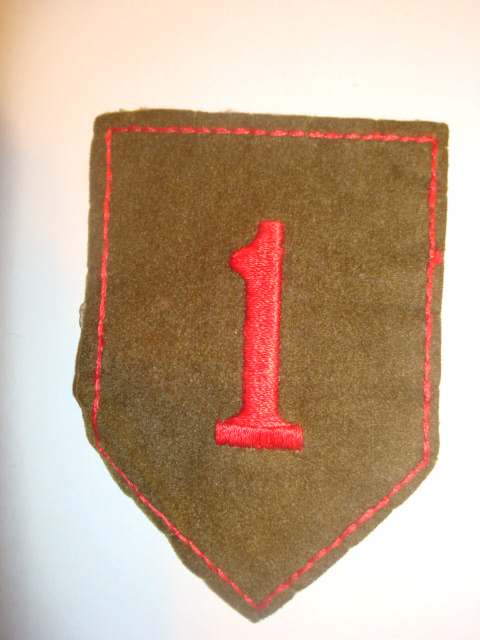 1st ID Patch Info - ARMY AND USAAF - U.S. Militaria Forum