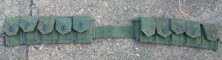 M1 Garand Belt USMC Marked - Late Issue? - FIELD & PERSONAL GEAR ...