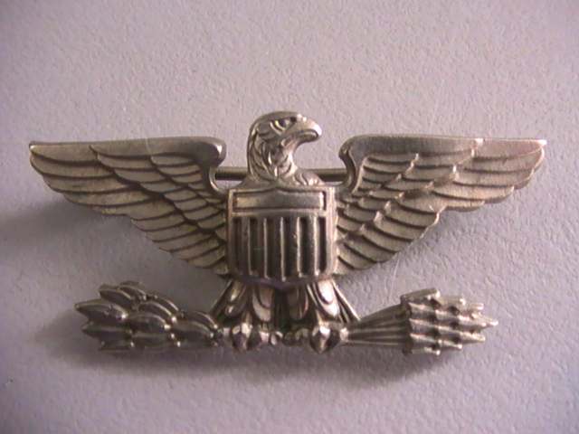 Colonel pin - NS Meyer "War Eagle" - ARMY (INCLUDING USAAC/AAF) - U.S ...