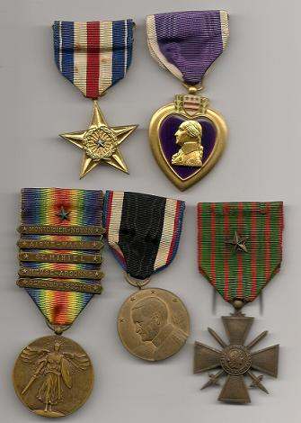 A very late (1955) Silver Star issue to a WW1 vet - MEDALS ...