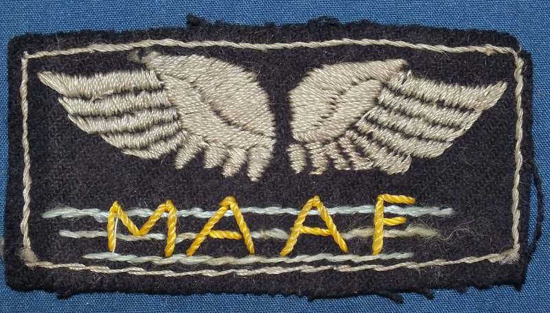 Italian made MAAF patch - ARMY AND USAAF - U.S. Militaria Forum