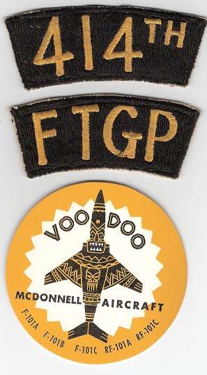 USAF F-101 Voodoo Patch - AIR FORCE (USAAF IS WITH ARMY) - U.S ...
