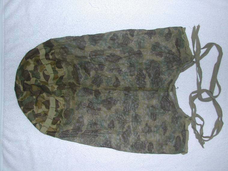 USMC Mosquito Net Camo Covers - When were the Manufactured? - M-1; M-1C ...