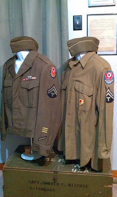 Red Ball Express Ike Jacket and Service Shirt - UNIFORMS - U.S ...