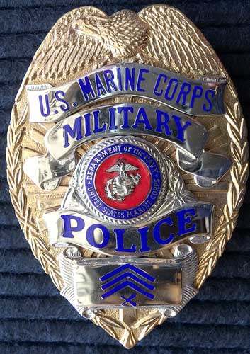 Marine Corps badge collection MP, Provost, Security - BADGES, AWARDS ...