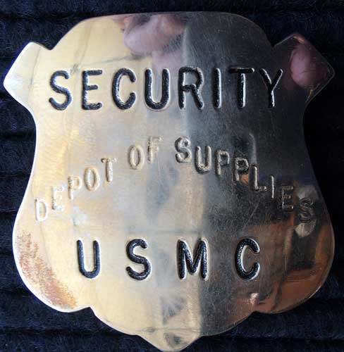 Marine Corps badge collection MP, Provost, Security - BADGES, AWARDS ...