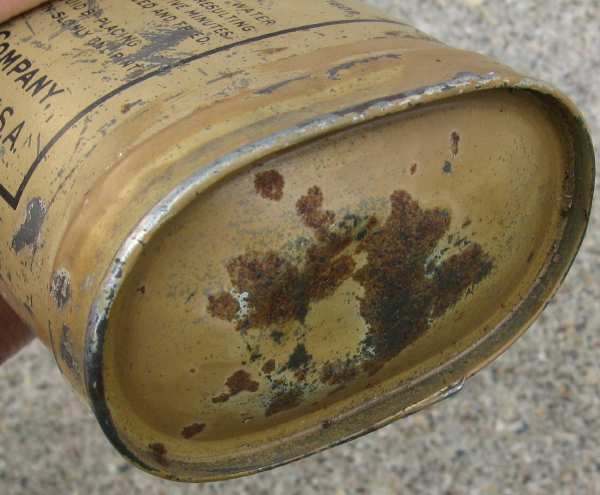 US Army Emergency "Iron" Ration, Dec. 1906 Example - BASE/BIVOUAC/CAMP ...