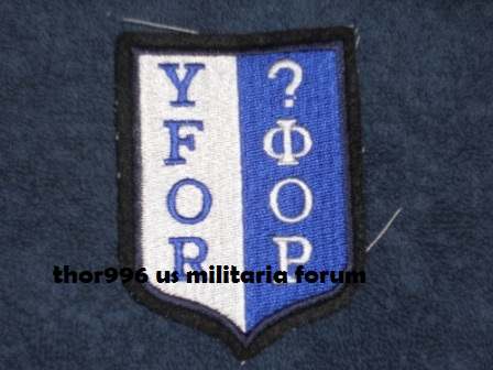 IFOR (Bosnia) Spoils - SPOILS OF WAR - U.S. Militaria Forum