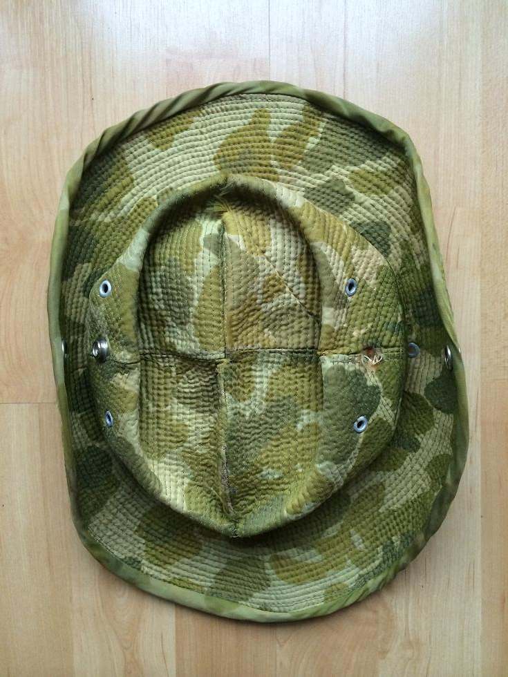 A cap made of US parachute (Vietnam war ?) - UNIFORMS - U.S. Militaria ...