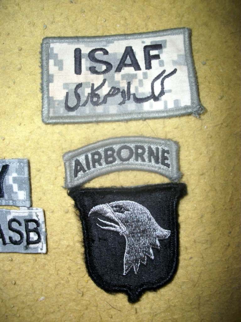 OEF 101st Airborne Patch Group - ARMY AND USAAF - U.S. Militaria Forum