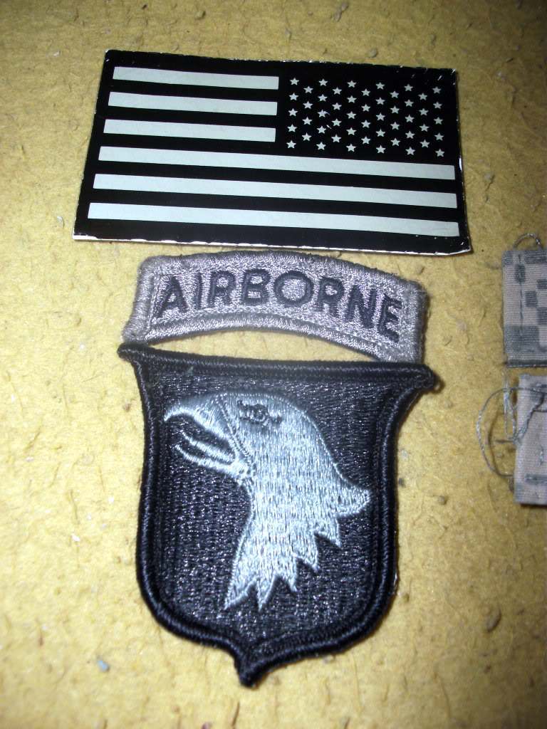 OEF 101st Airborne Patch Group - ARMY AND USAAF - U.S. Militaria Forum