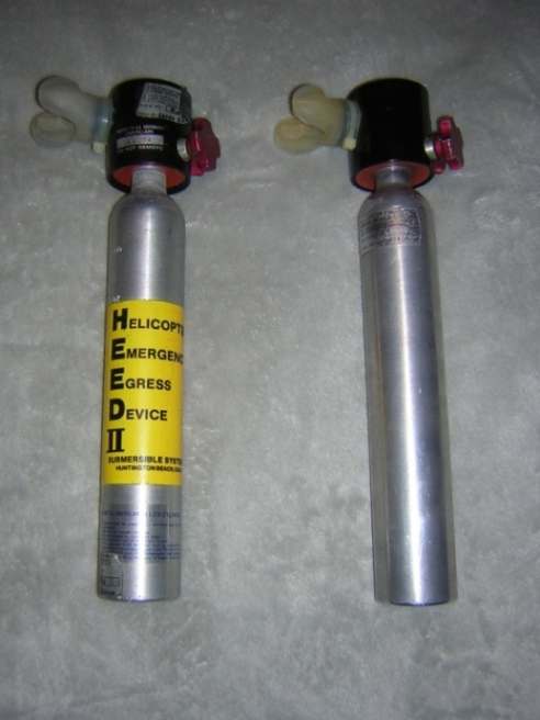 Helicopter emergency egress mini-SCUBA system - MILITARY AIRCRAFT ...