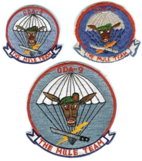 ODA-9 patch, original? - ARMY AND USAAF - U.S. Militaria Forum