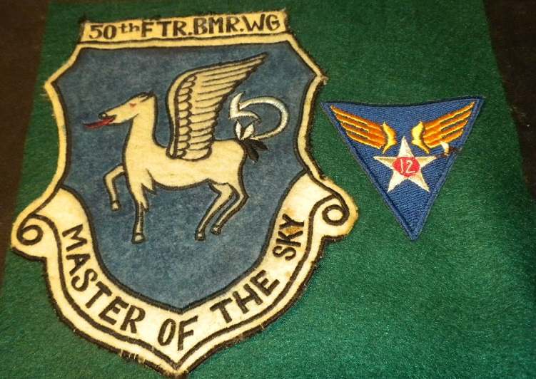 50th Fighter bomber patch - AIR FORCE (USAAF IS WITH ARMY) - U.S ...