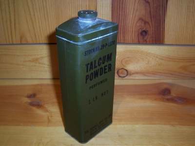 Military Talcom powder? - MISC MILITARIA - U.S. Militaria Forum