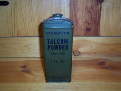 Military Talcom powder? - MISC MILITARIA - U.S. Militaria Forum