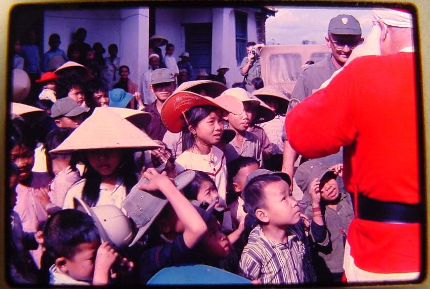 group two 1965/66 slides from Vietnam CAMP RADCLIFF, AN KHE ARMY AIR ...