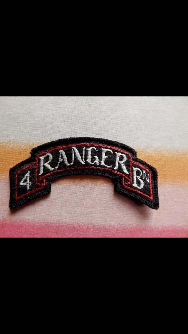 Theater made Ranger patch - ARMY AND USAAF - U.S. Militaria Forum