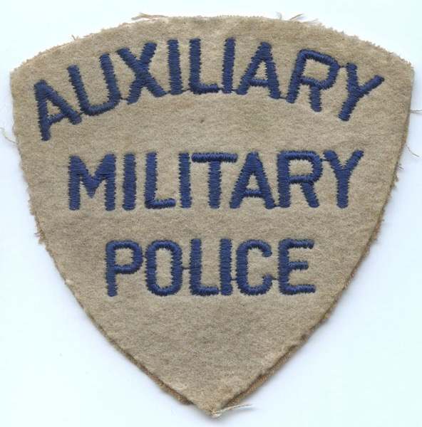 Auxiliary Military Police patches - ARMY AND USAAF - U.S. Militaria Forum