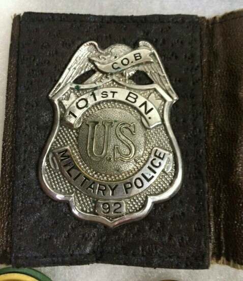 101st MP battalion company B Badge - BADGES, AWARDS, DUI, AND COLLAR ...