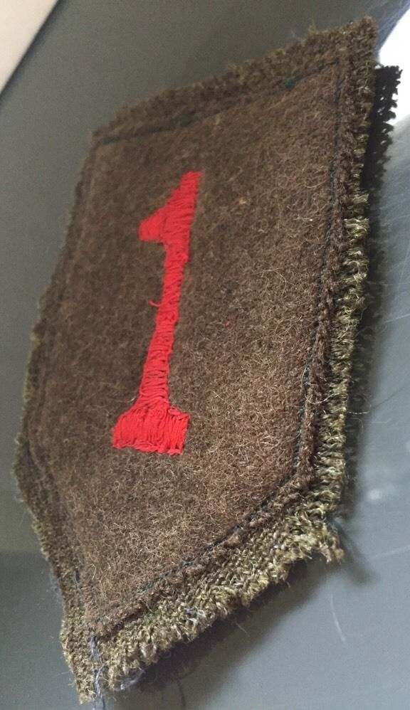 Some questions about this 1st infantry Division patch - ARMY AND USAAF ...