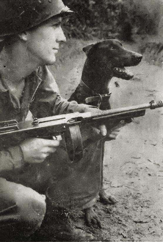 I’ve never seen a Thompson SMG with a vertical grip built into the ...