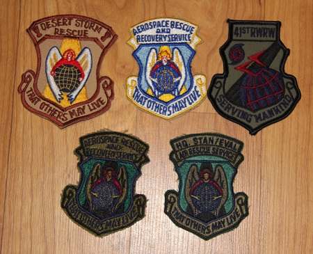 My Pararescue PJ patch collection - AIR FORCE (USAAF IS WITH ARMY) - U ...