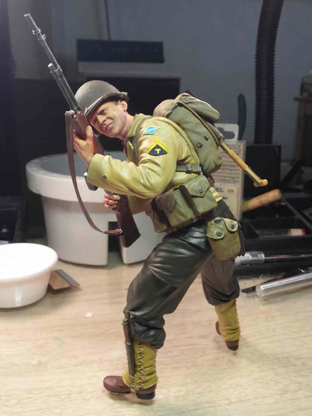 Warrior's 1/9 BAR Gunner - MODELING - U.S. Militaria Forum