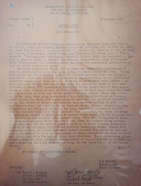 462nd Bomb Group 'The Hellbirds' Bombardier Grouping - GROUPINGS PAGE ...