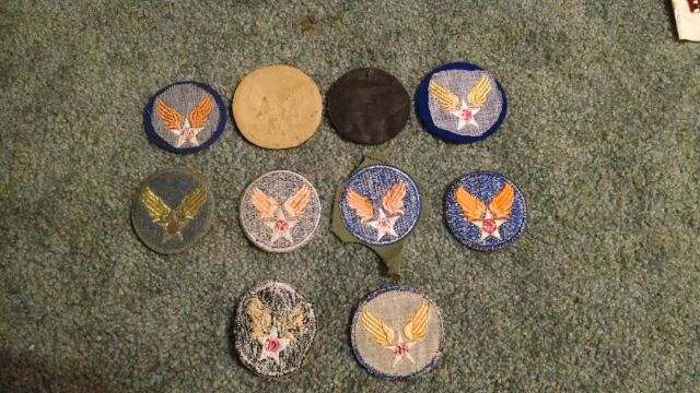 AAF Patch Collection - ARMY AND USAAF - U.S. Militaria Forum