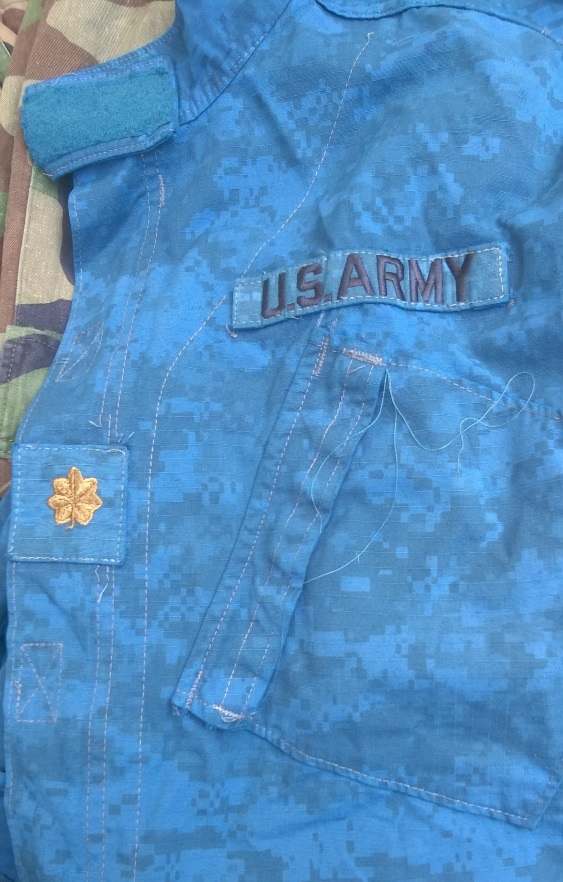 Blue ACUs? - CAMOUFLAGE UNIFORMS - U.S. Militaria Forum