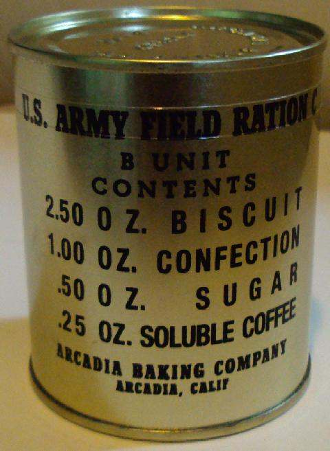 RobL Magnificent C Ration Reproductions with some Rambob TLC - FIELD ...